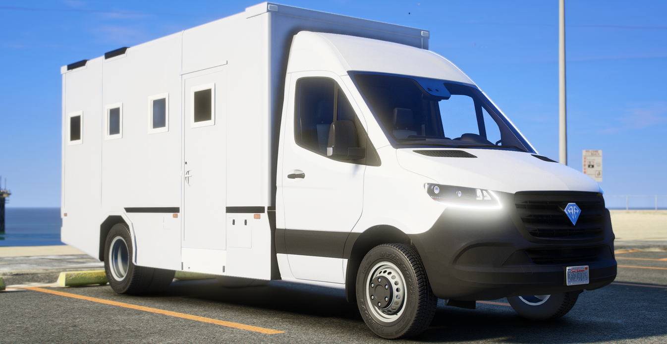 Benefactor Prisoner Transport Van (Template Included) – Lunar Developments